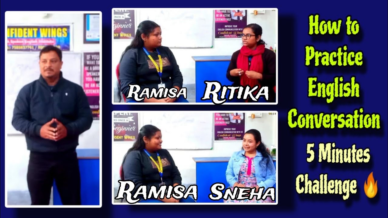 How to Practice English Conversation ( 5 minutes challenge 💥🔥) #viral # ...