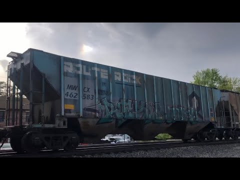 Flint station rail fanning, May 8, 2022 - YouTube