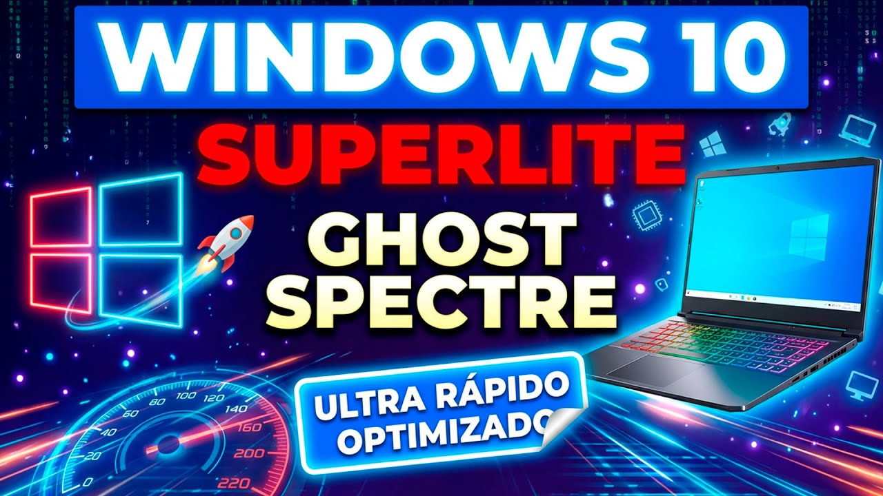 Como Descargar e Instalar Ghost Spectre Windows 10 Superlite - YouTube