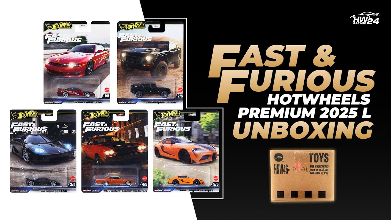 SET FAST & FURIOUS HW PREMIUM 2025 - YouTube