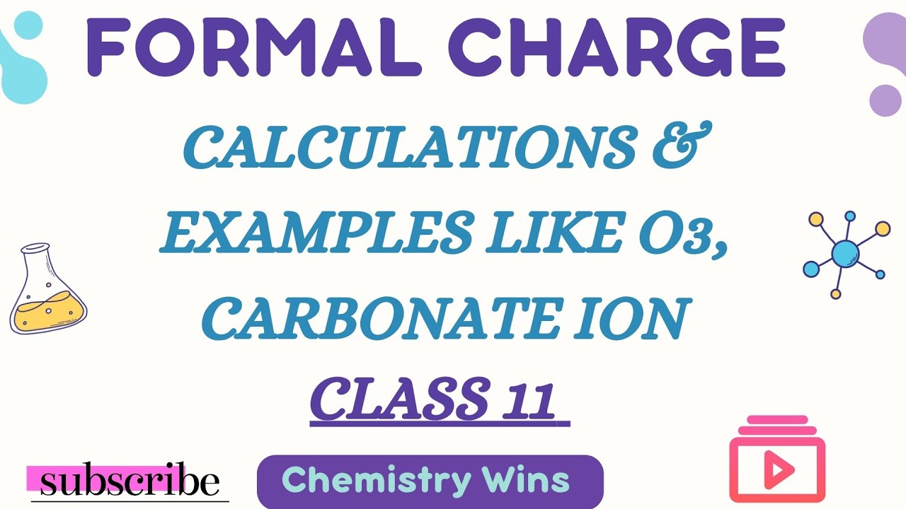 FORMAL CHARGE & ITS CALCULATION@sadhanadhananjaya CHEMISTRY WINS - YouTube