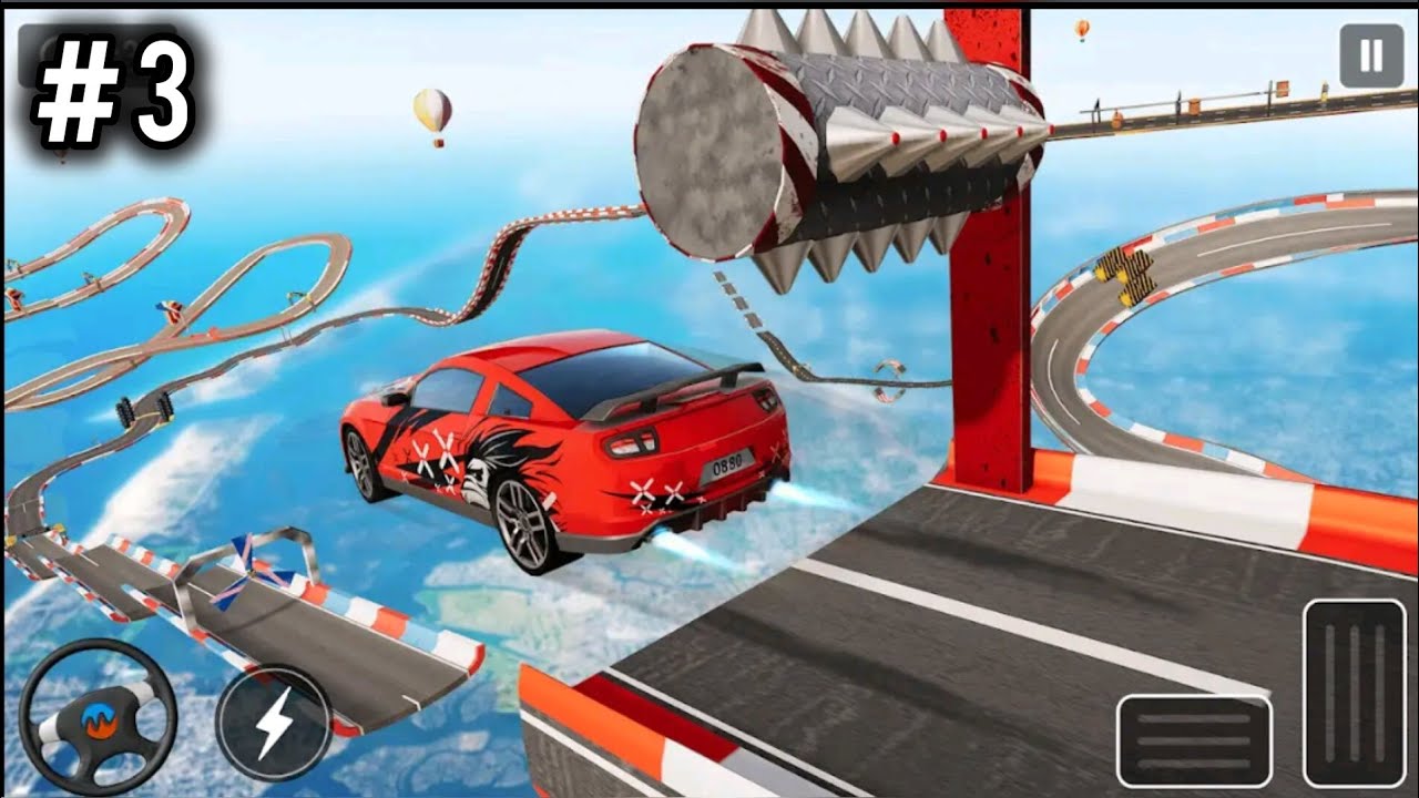 Impossible Car Ramp Stunt Gameplay # 3 | Thrilling Action and Heart ...