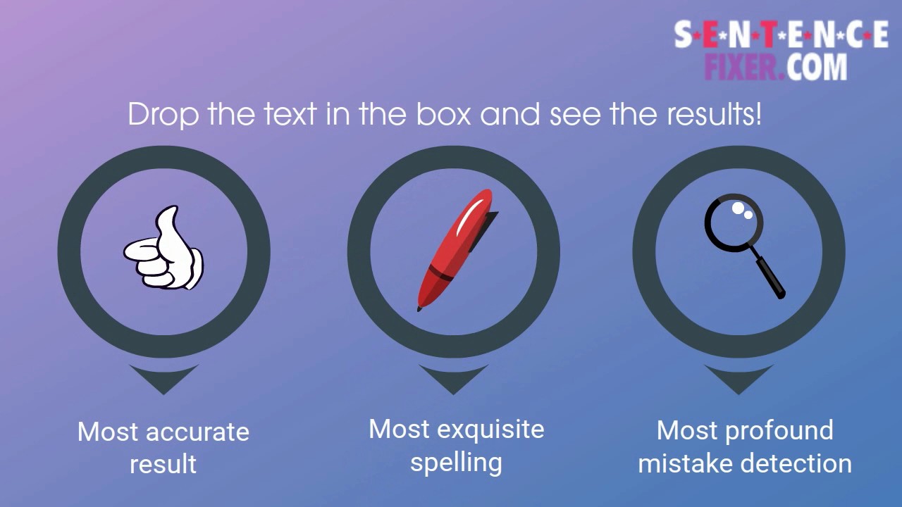 Great Sentence Fixer Team - YouTube