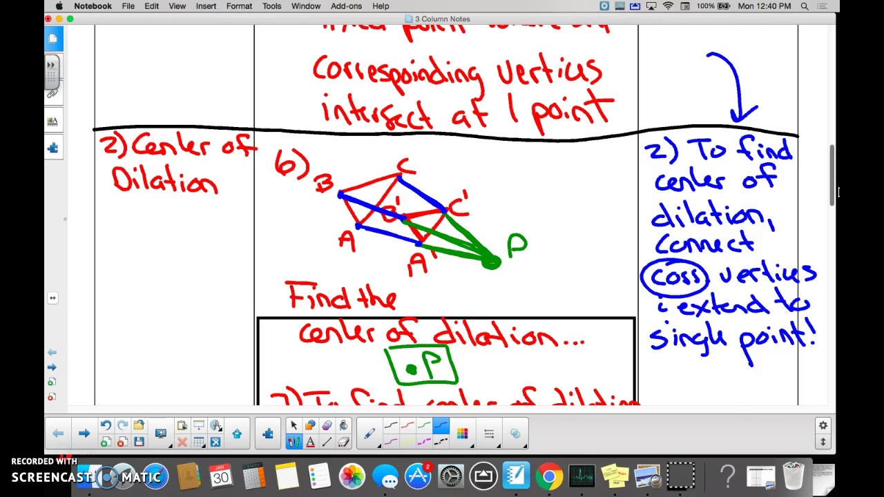 5-6 Dilations - YouTube