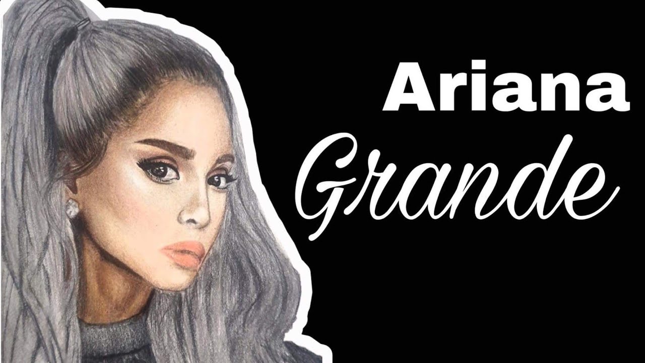 Drawing no.23/Ariana Grande/realistic skin tone using colored pencils ...