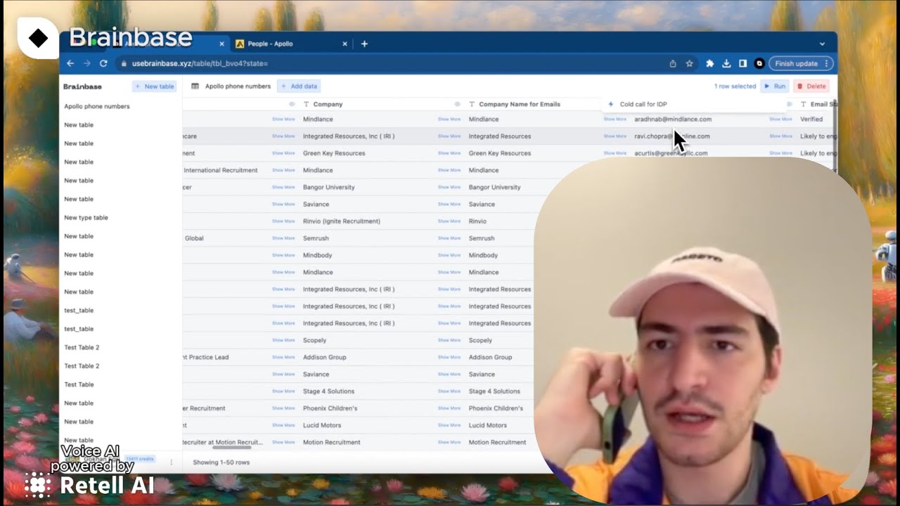 brainbase X retellai - YouTube