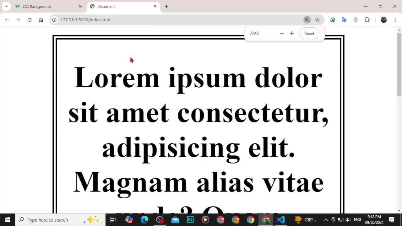 Border & Background Properties in CSS - YouTube