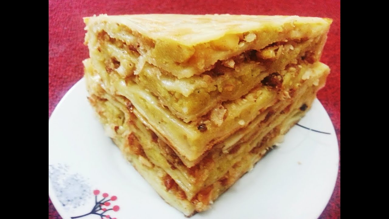 Sweet chatti pathiri-Sweet lasagne - YouTube