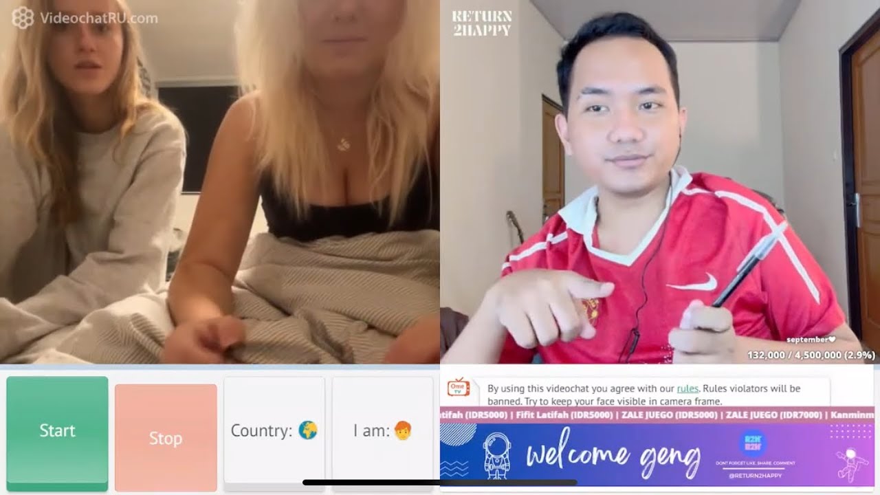 S2 E40: FULL 4K EUROPE AND LATINA #omegle #ometv #ometvinternasional - YouTube