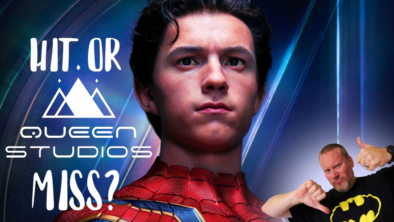 REVEALED HIT OR MISS! Spider-Man [Tom Holland] LIFESIZE BUST | Queen ...