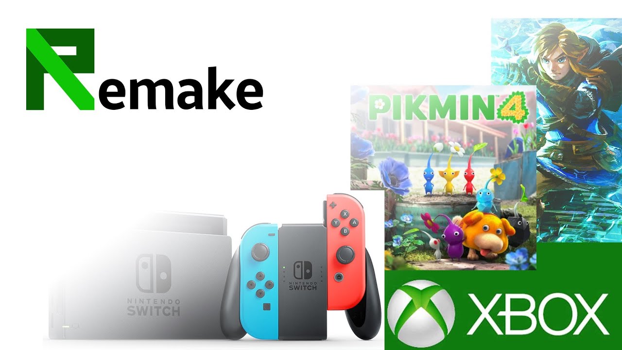 REMAKE #05 : ZELDA / NINTENDO SWITCH 2 / PIKMIN 4 / XBOX / PLAYSTATION ...