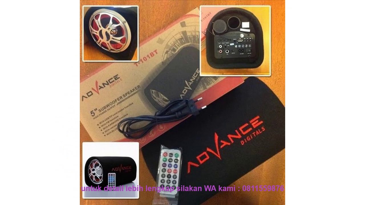 Speaker Bluetooth ADVANCE T101BT SPEAKER BLUETOOTH ADVANCE T 101BT ...