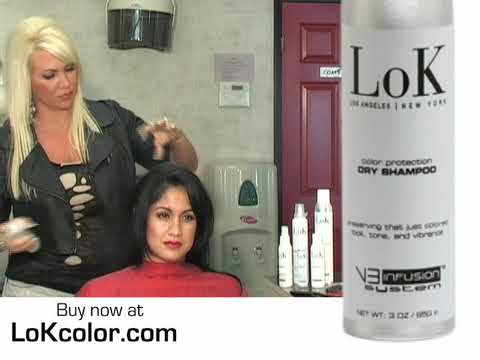 LoK Dry Shampoo Pro Stylist Recommended - YouTube