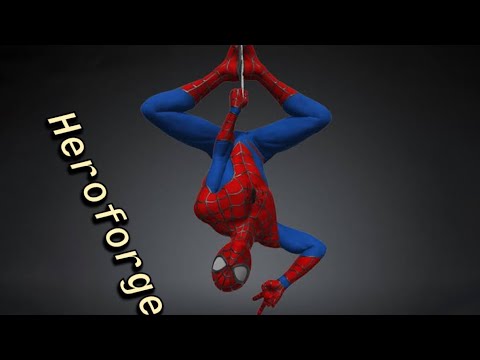 Making 3D characters /SPIDER-MAN\ |hero forge|(part 1) - YouTube