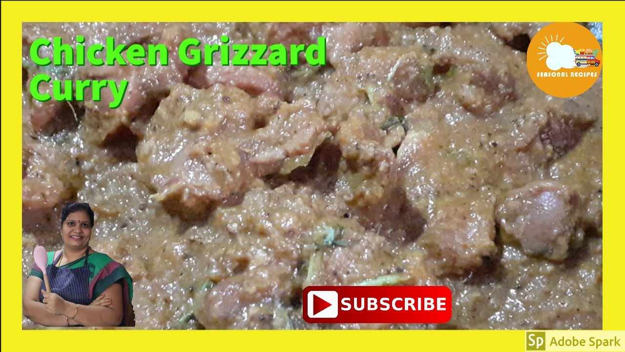 Chicken Gizzards | Curry Chicken Gizzards Recipe - YouTube