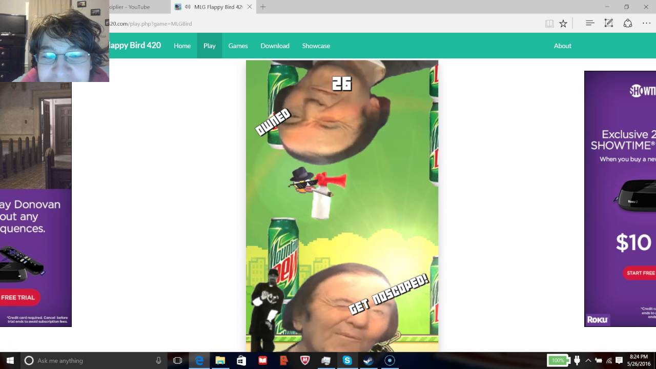 Lets Play: 420 MLG Flappy Bird - YouTube