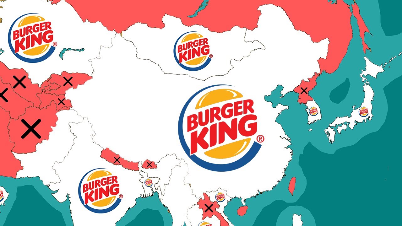 All The Countries With Burger King - YouTube