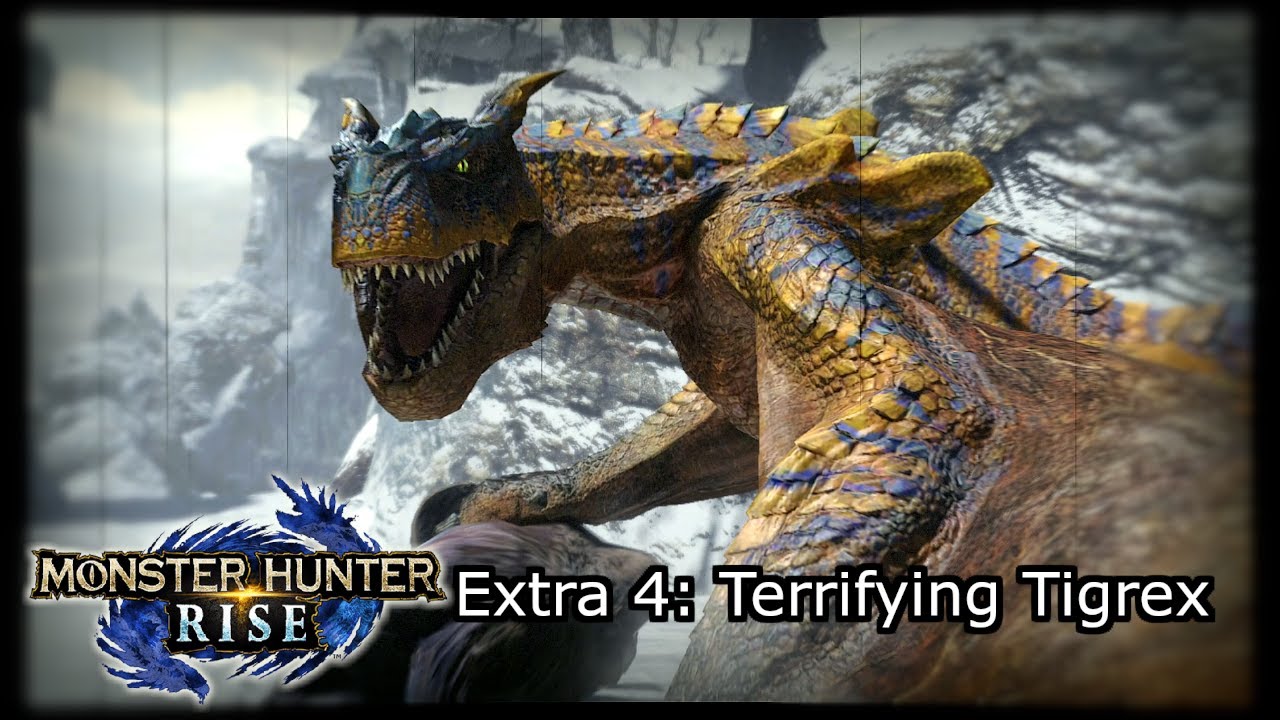 MH Rise Quests Extra: Terrifying Tigrex - YouTube