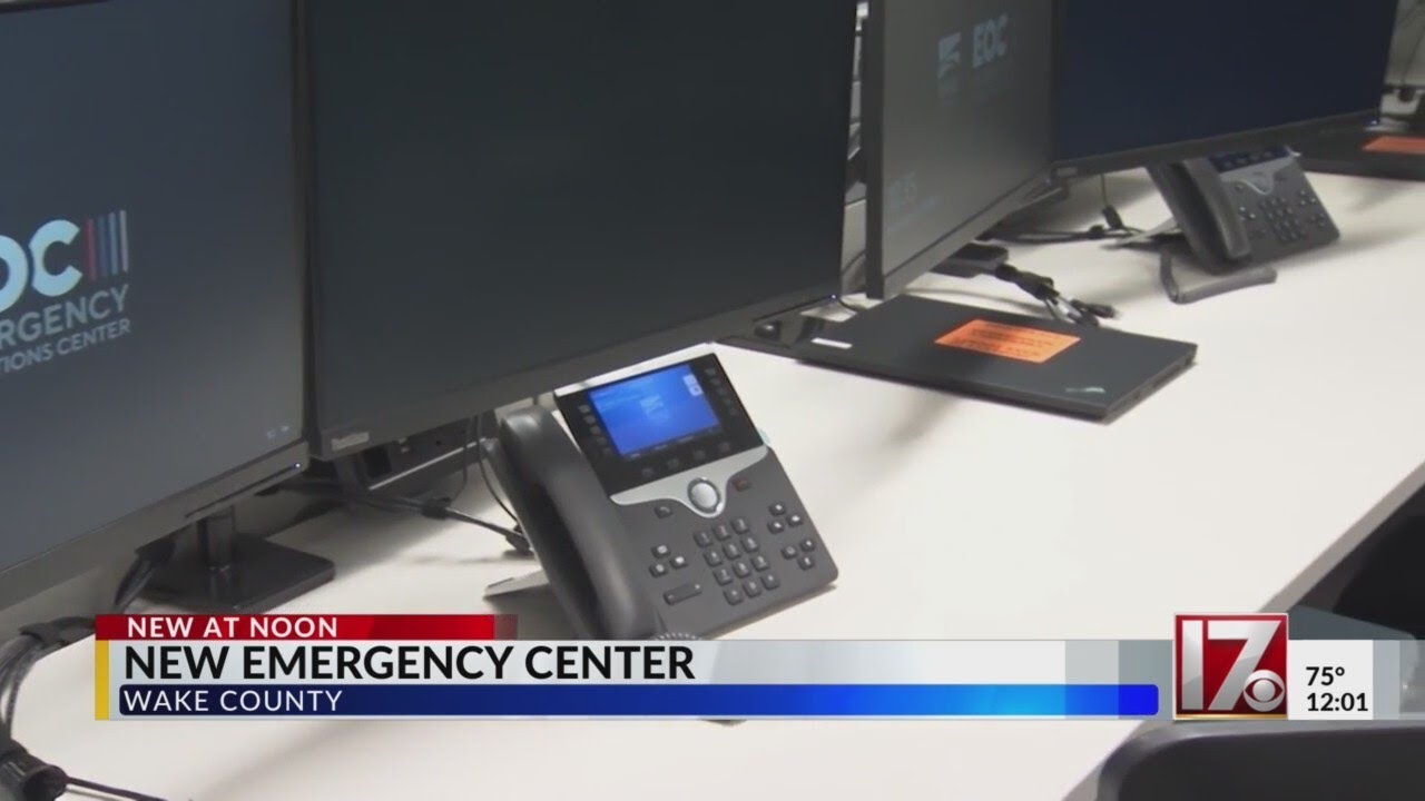 Wake County's new Emergency Operations Center - YouTube