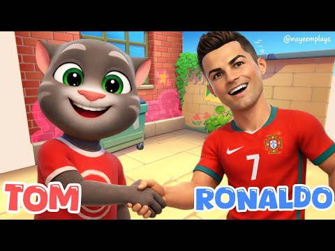 Talking Tom Cat Vs Cristiano Ronaldo Part 1