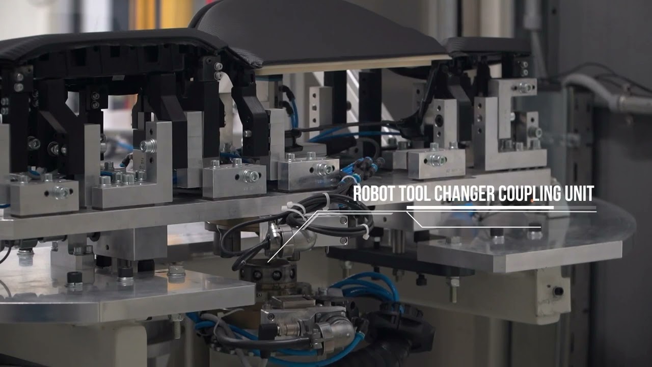 Robotic laser cutting system for Automotive clients - YouTube