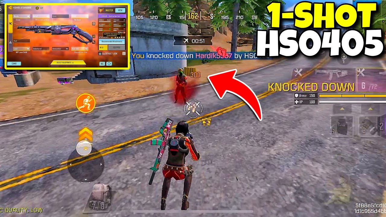 1 SHOT 🤯 BEST HSO405 GUNSMITH BR | HSO405 GUNSMITH FOR BR | HS0405 ...