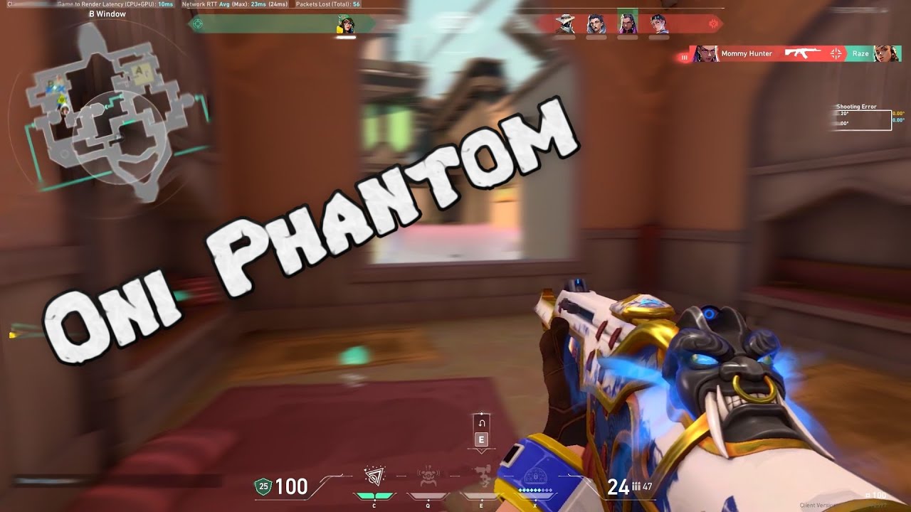 ONI PHANTOM Buff Valorant - YouTube