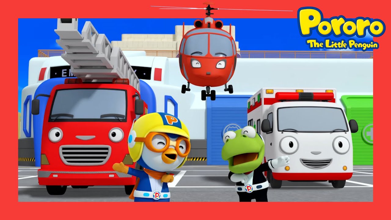 *NEW* #6 Pororo’s Rescue Team | Pororo's Emergency Room | Kids ...