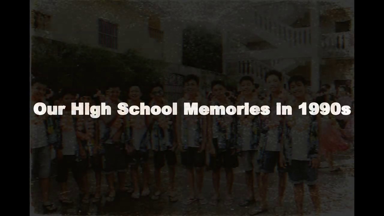 Our High School Memories 1990s - YouTube