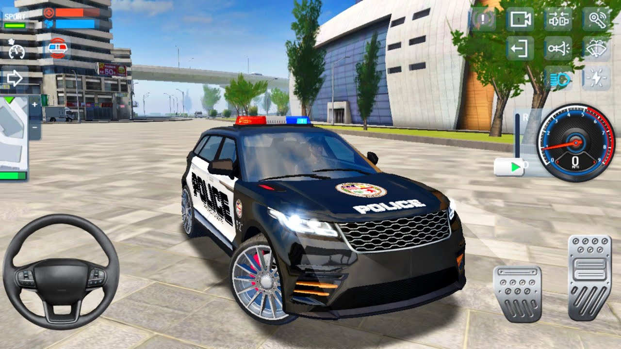 Police Simulator 2022 #27 - Police Range Rover Car City Patrolling ...