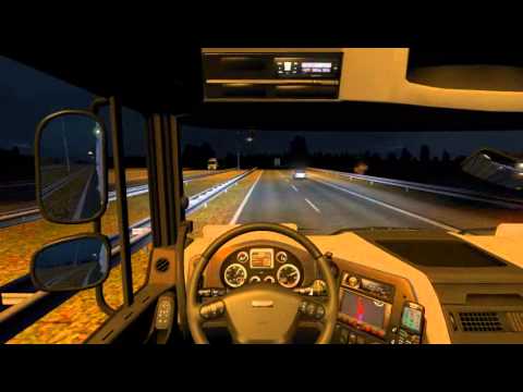 ETS2 Daf XF Gece Yolculuğu..
