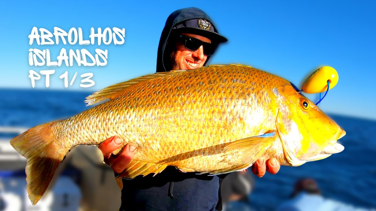 Fishing Abrolhos islands on Stickler Charters pt1 Action packed fishing ...