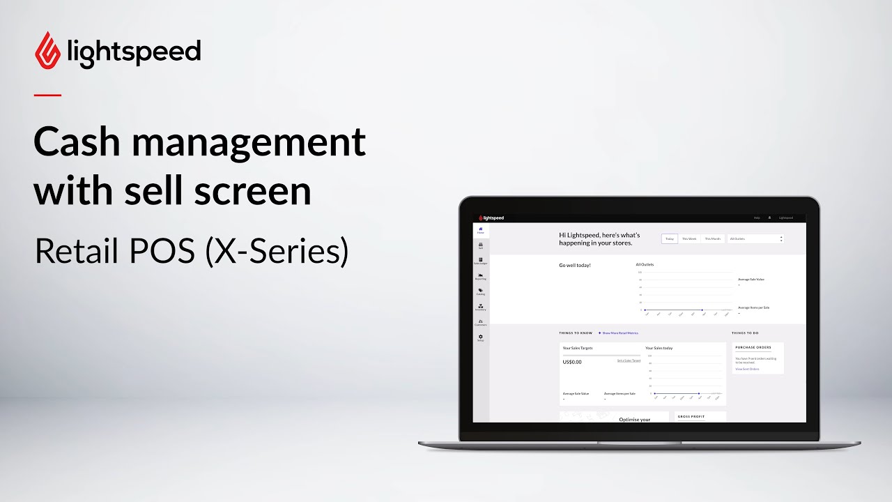 Cash management with sell screen - YouTube