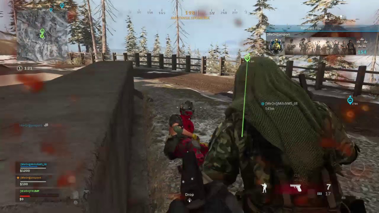 Warzone boxing match Jims vs Scrub - YouTube