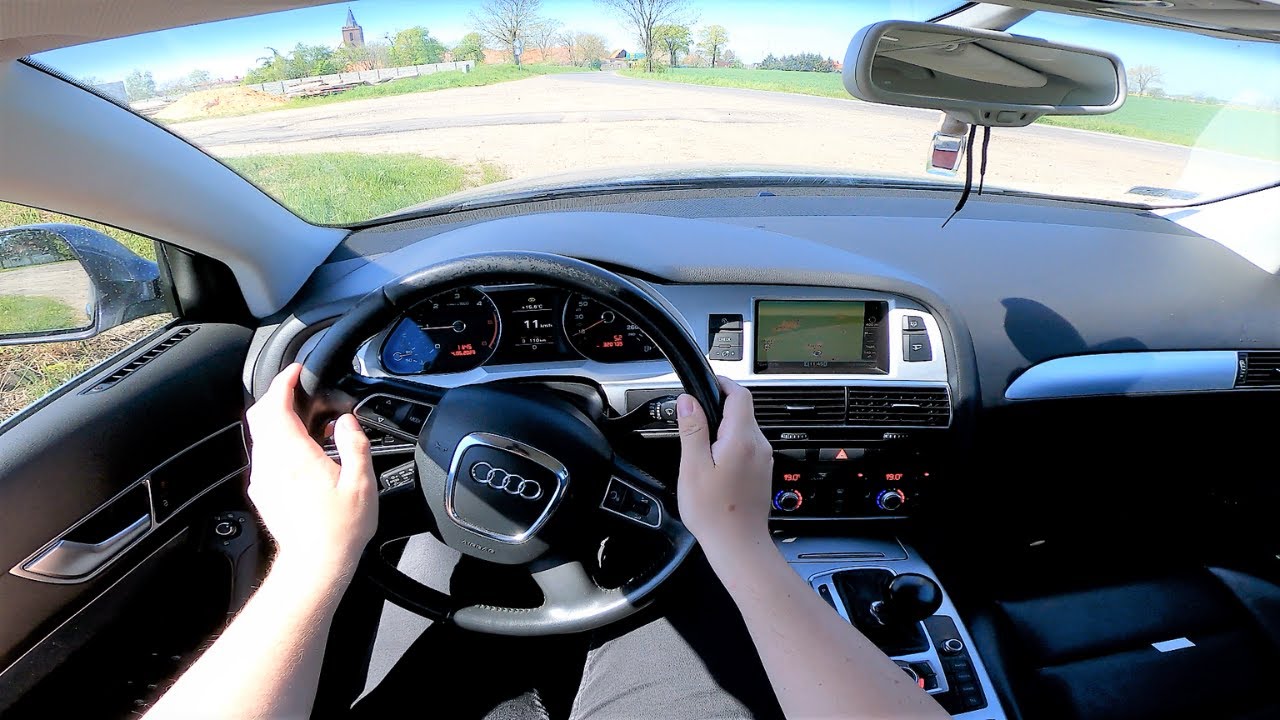 Audi A6 C6 2.0 TDI 170HP Multitronic (2010) POV Test Drive ...