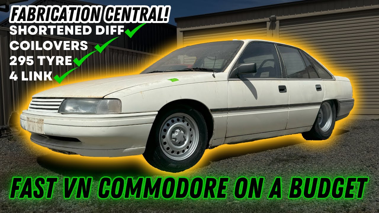 Destined for the scrap yard! HOW TO TUB A VN COMMODORE pt 2. Coil over ...