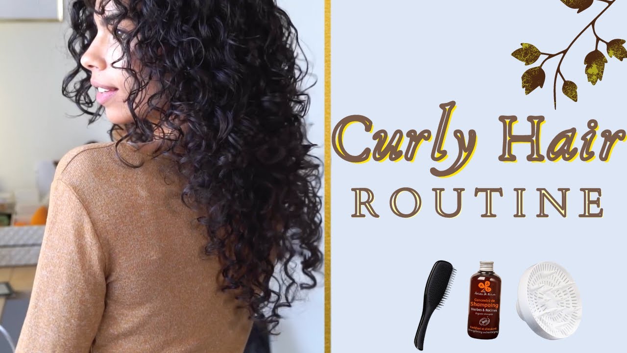 ROUTINE NATURELLE COMPLÈTE CURLY HAIR : VOLUME - YouTube