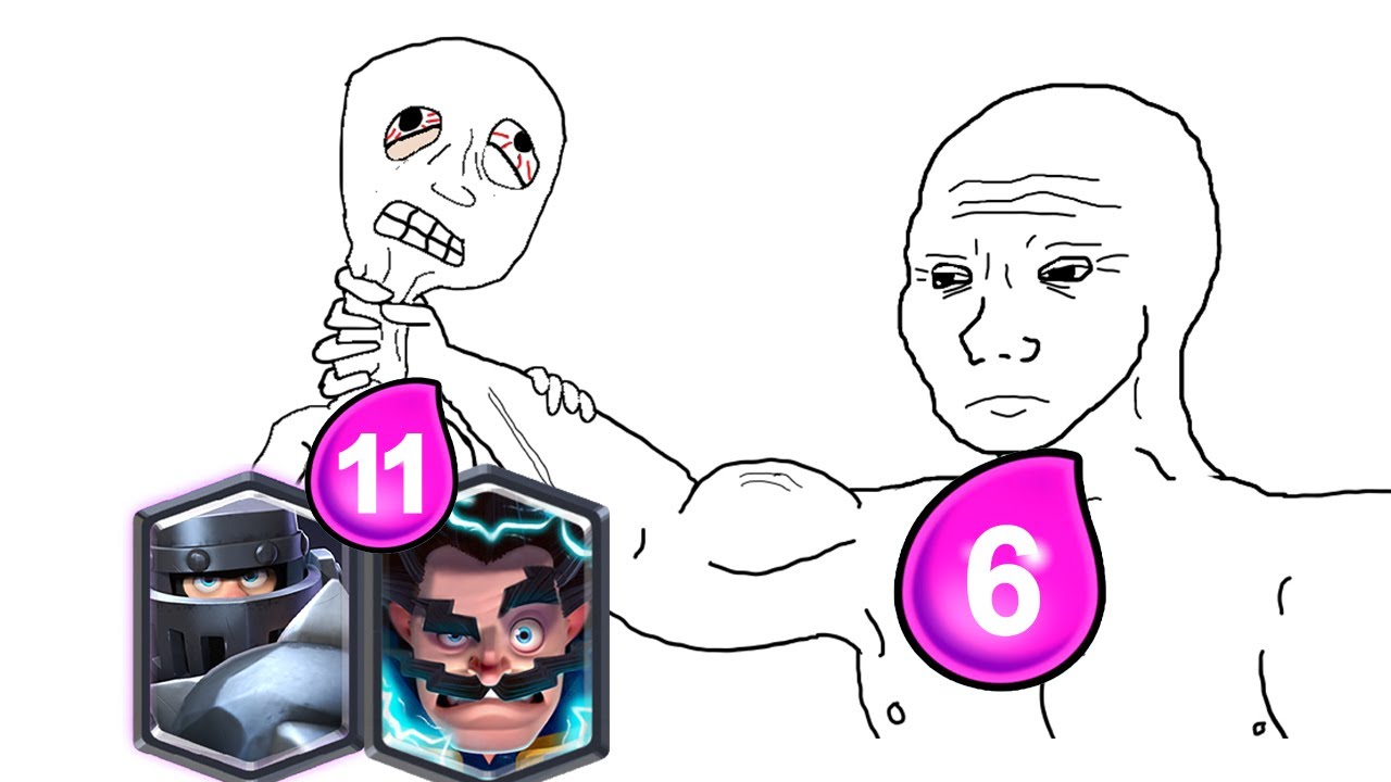 Stop This Combo (MKnight + EWizard) with 6 ELIXIR - YouTube