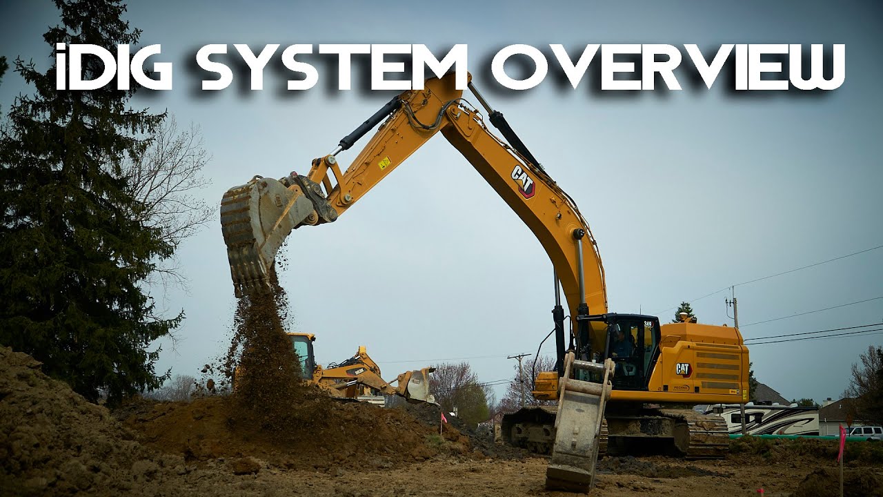 2D iDig SYSTEM OVERVIEW // Excavator Grade Control // Grade Control ...