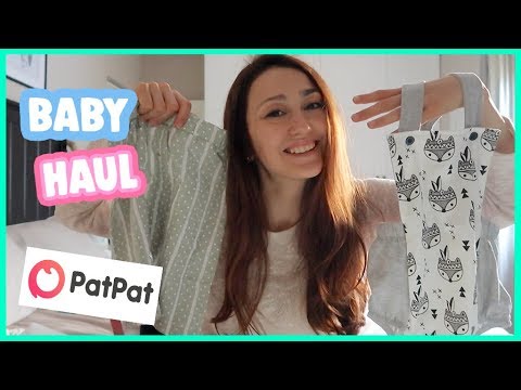 HAUL BEBE Pat Pat | VERANO 2019 | Try on Haul | BABY HAUL - YouTube