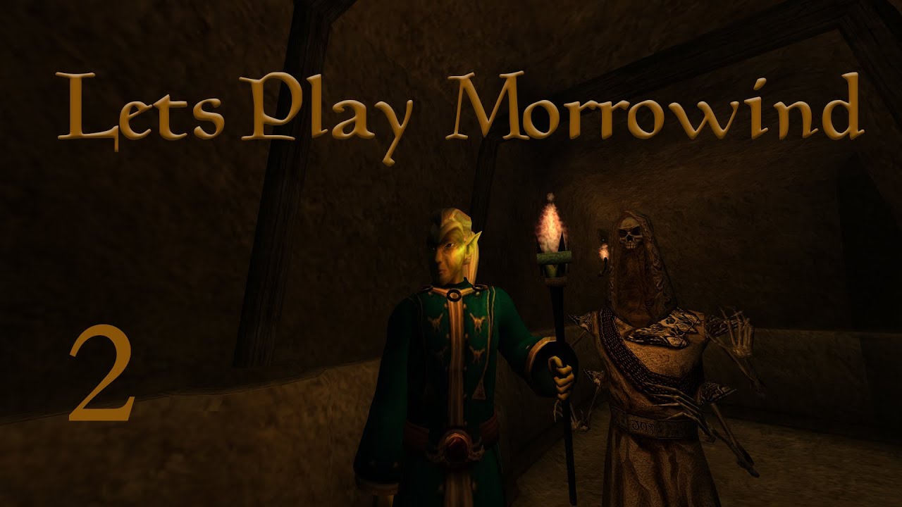 Let's Play Morrowind Episode 2: Skeletal Creature of Death! - YouTube