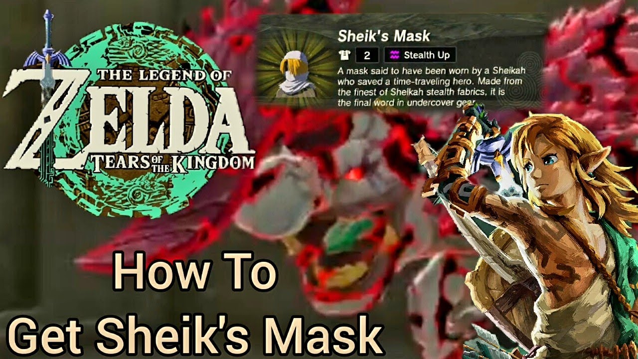 Zelda Tears of The Kingdom[JP Dub] How To Get Sheiks Mask - YouTube