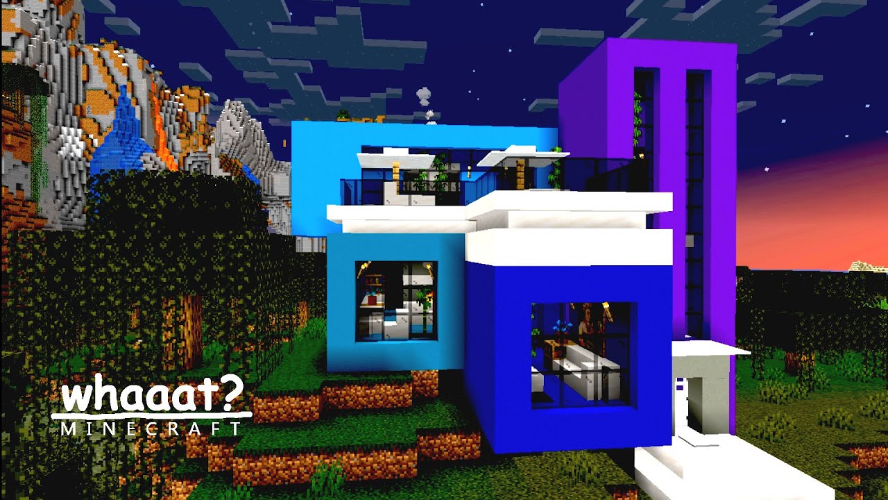 Minecraft: 🏠 How to Build a Modern Container Home - Tutorial - YouTube