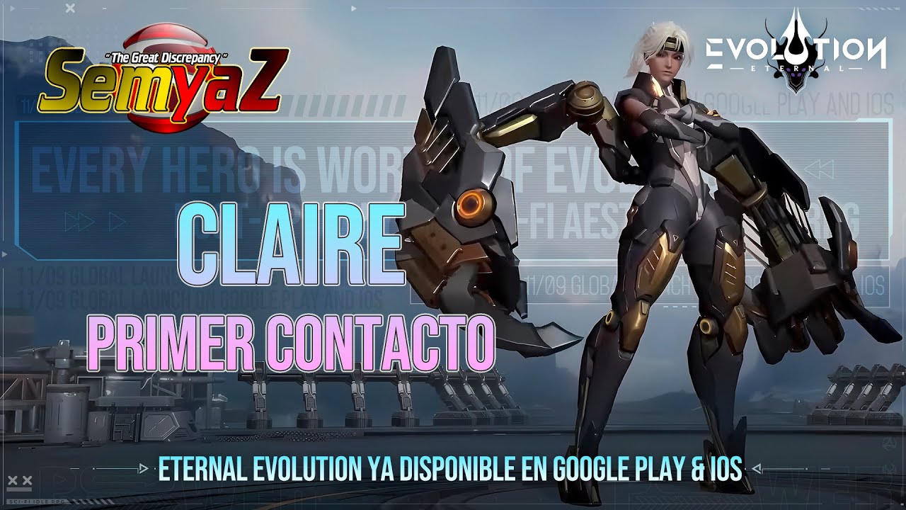 Eternal Evolution - Claire: Primer Contacto !! en Español - YouTube