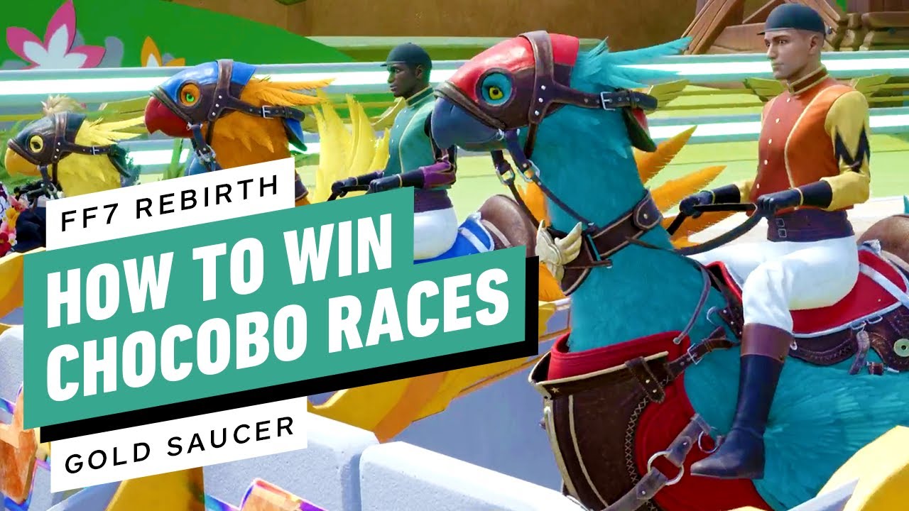 FF7 Rebirth: How to Win Chocobo Races - YouTube