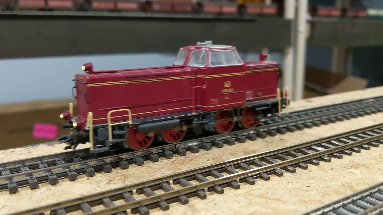 Roco V65 with Zimo Sound and 2x MTP SO1420 speakers - YouTube