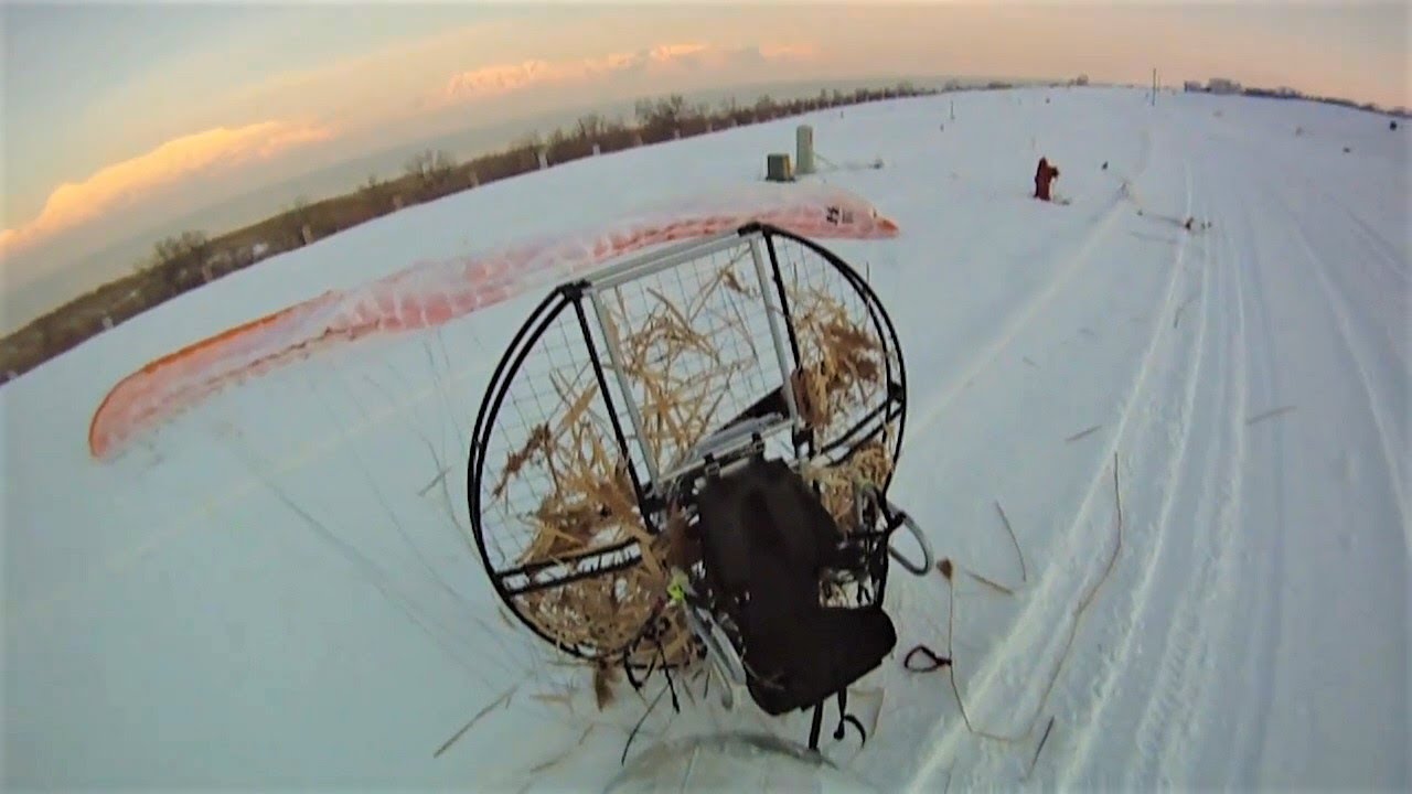 The True Strength Of The Flat Top Paramotor - YouTube