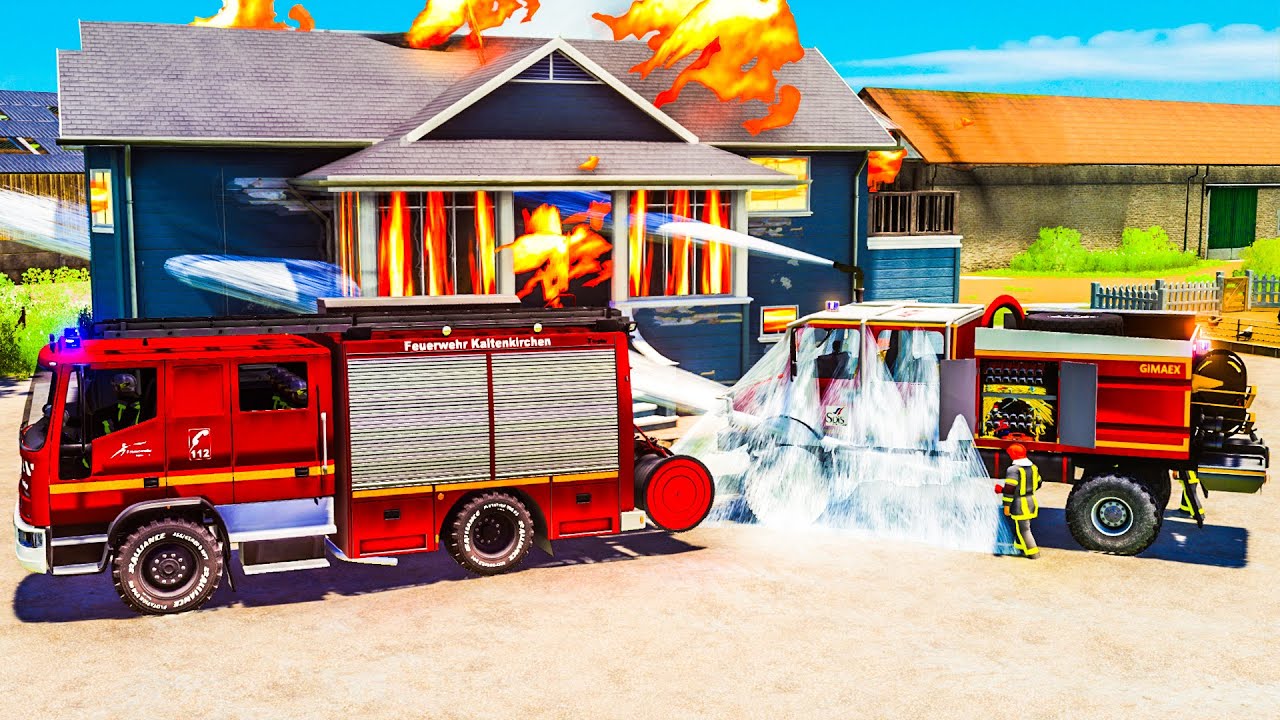 Les Pompiers arrivent... (RôlePlay - Farming Simulator 19) - YouTube