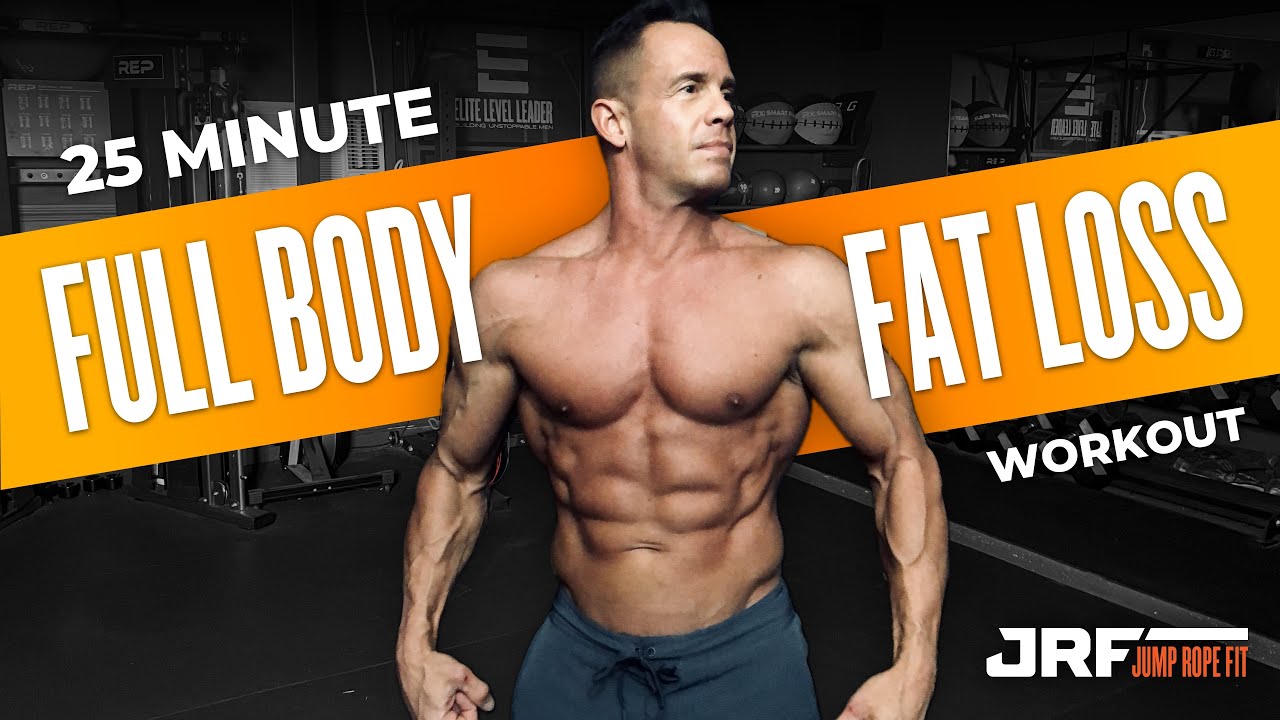 Full Body Fat Loss Jump Rope Workout - 25 Minute Follow-Along - YouTube