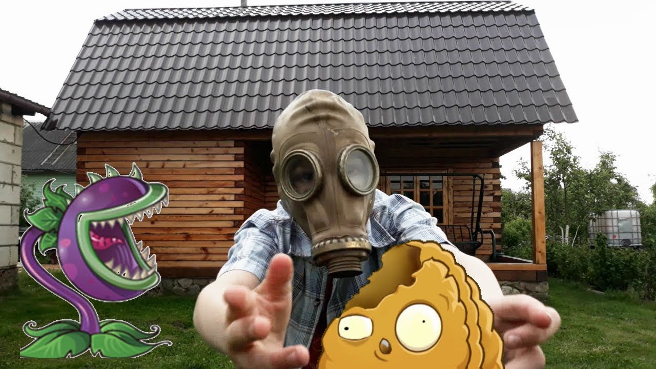 plants vs zombies real life - YouTube